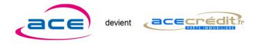 ACE Crédit devient acecrédit.fr et adopte une nouvelle identité visuelle